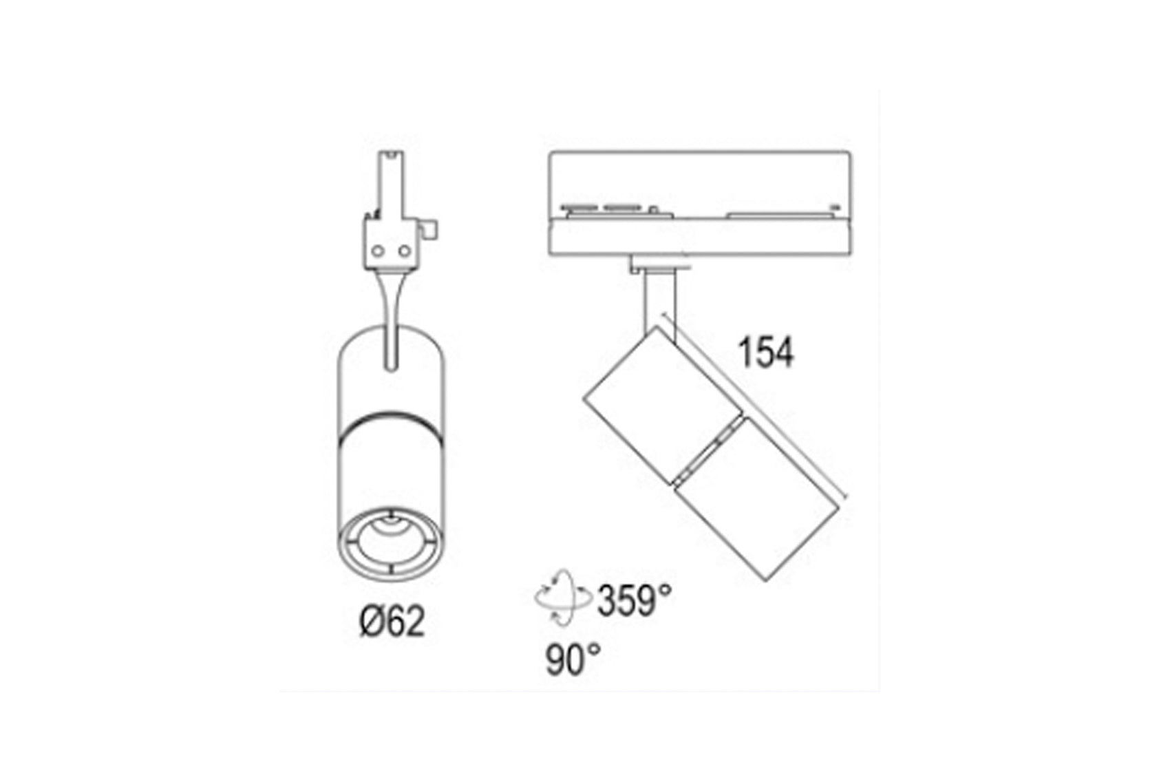 Emerald Track light | Eurolite | Lighting Stores Toronto